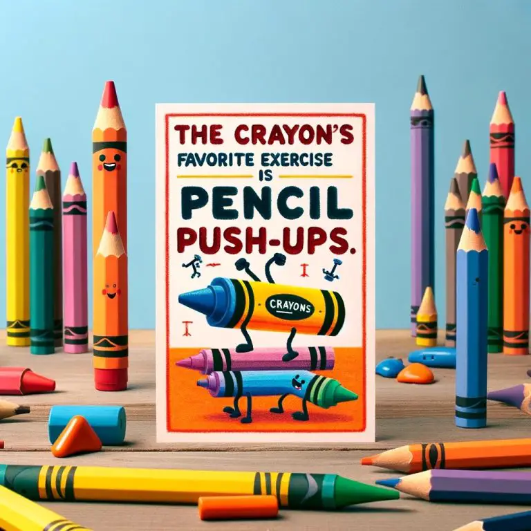 125 Crayon Puns to Add a Splash of Humor to Your Palette!