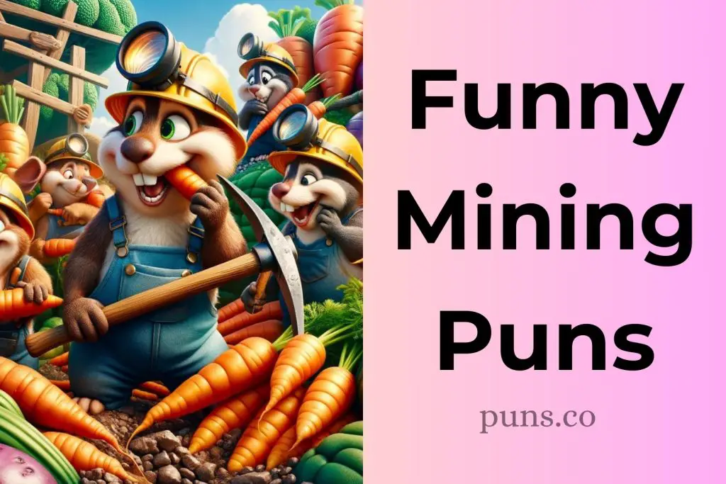 108 Mining Puns That Will Have You Digging for More!