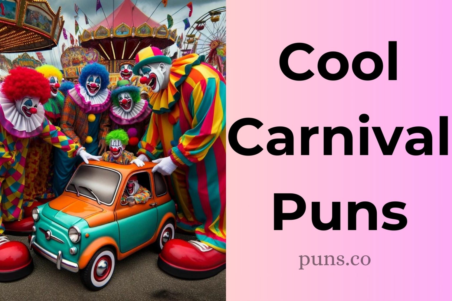 152 Carnival Puns That Will Clown Around Your Funny Bone!
