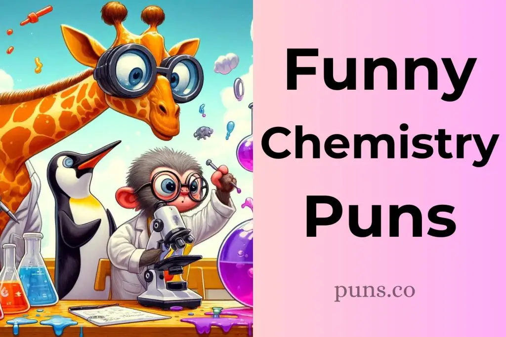 135 Chemistry Puns to Prove Science Can Be Seriously Funny!
