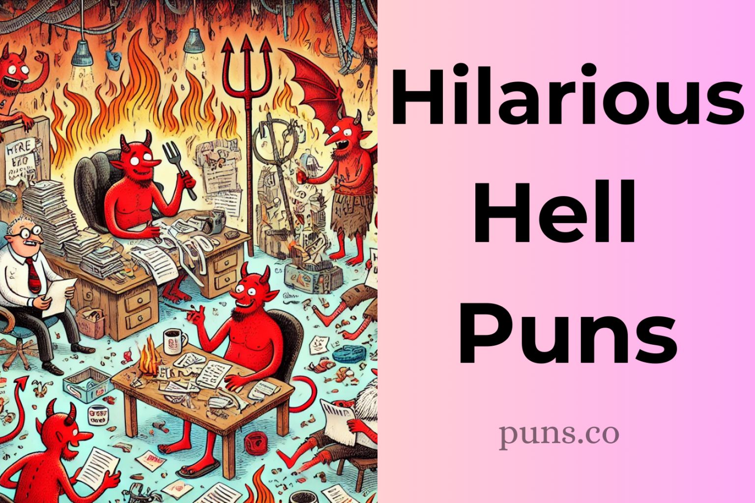 86 Hell Puns That Are Devilishly Clever and Hilarious!
