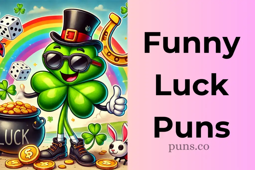 121 Luck Puns to Instantly Boost Your Good Vibes!