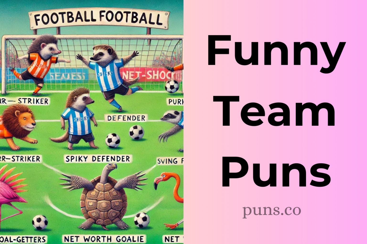 102 Team Puns For Naming, Laughing, and Winning Together!