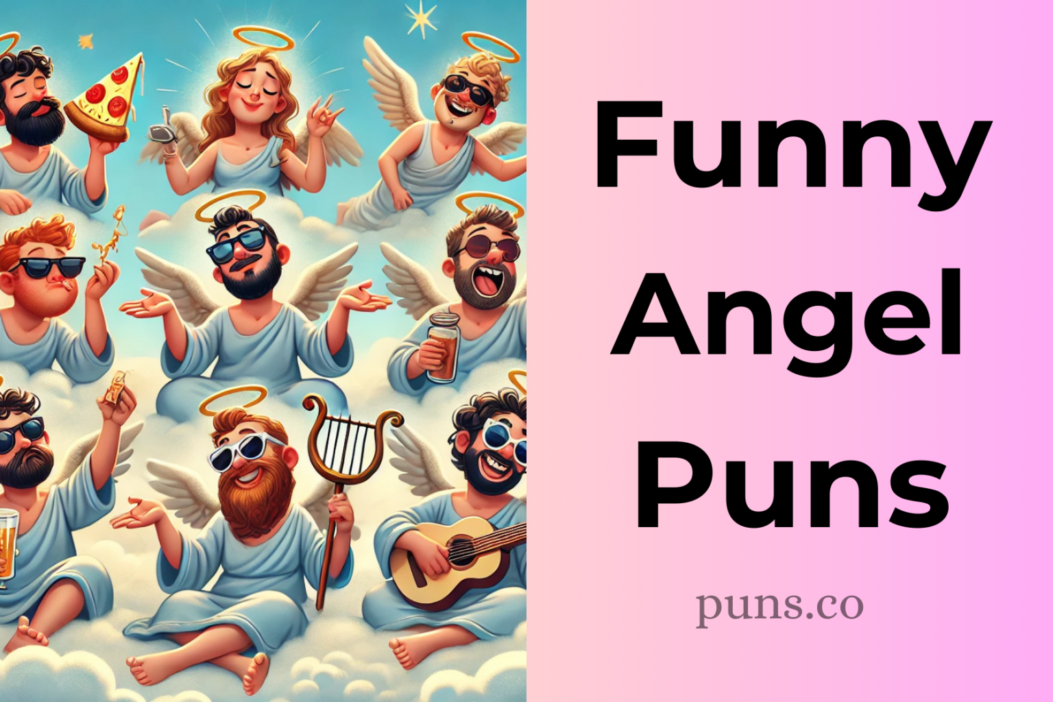 107 Angel Puns That Are Too Heavenly to Miss!