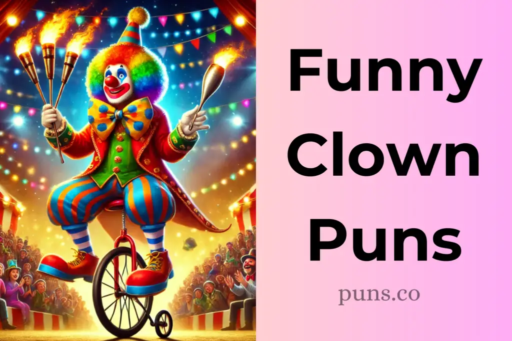 105 Clown Puns That Perfectly Blend Humor and Fun!