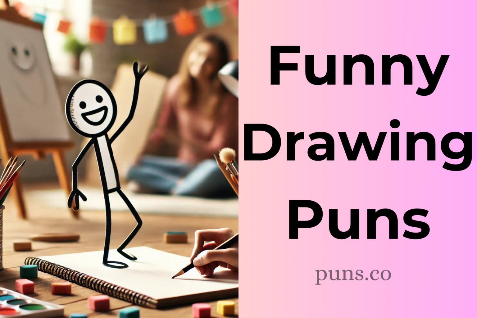 102 Drawing Puns That Prove Art and Humor Are a Perfect Match!