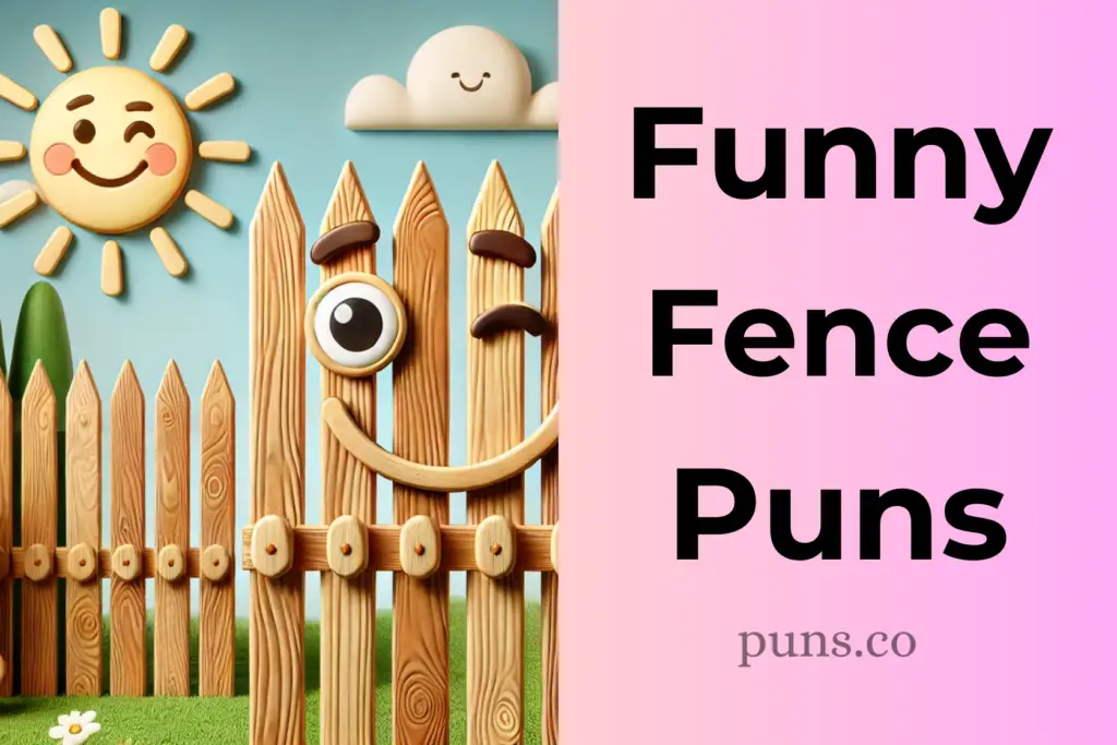 96 Fence Puns That Prove Humor Knows No Boundaries!