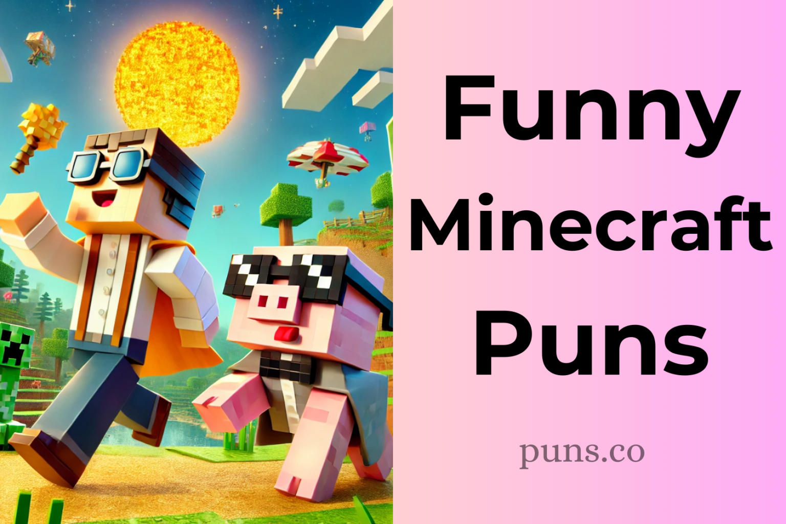 128 Minecraft Puns That Are Block-Busting Funny!