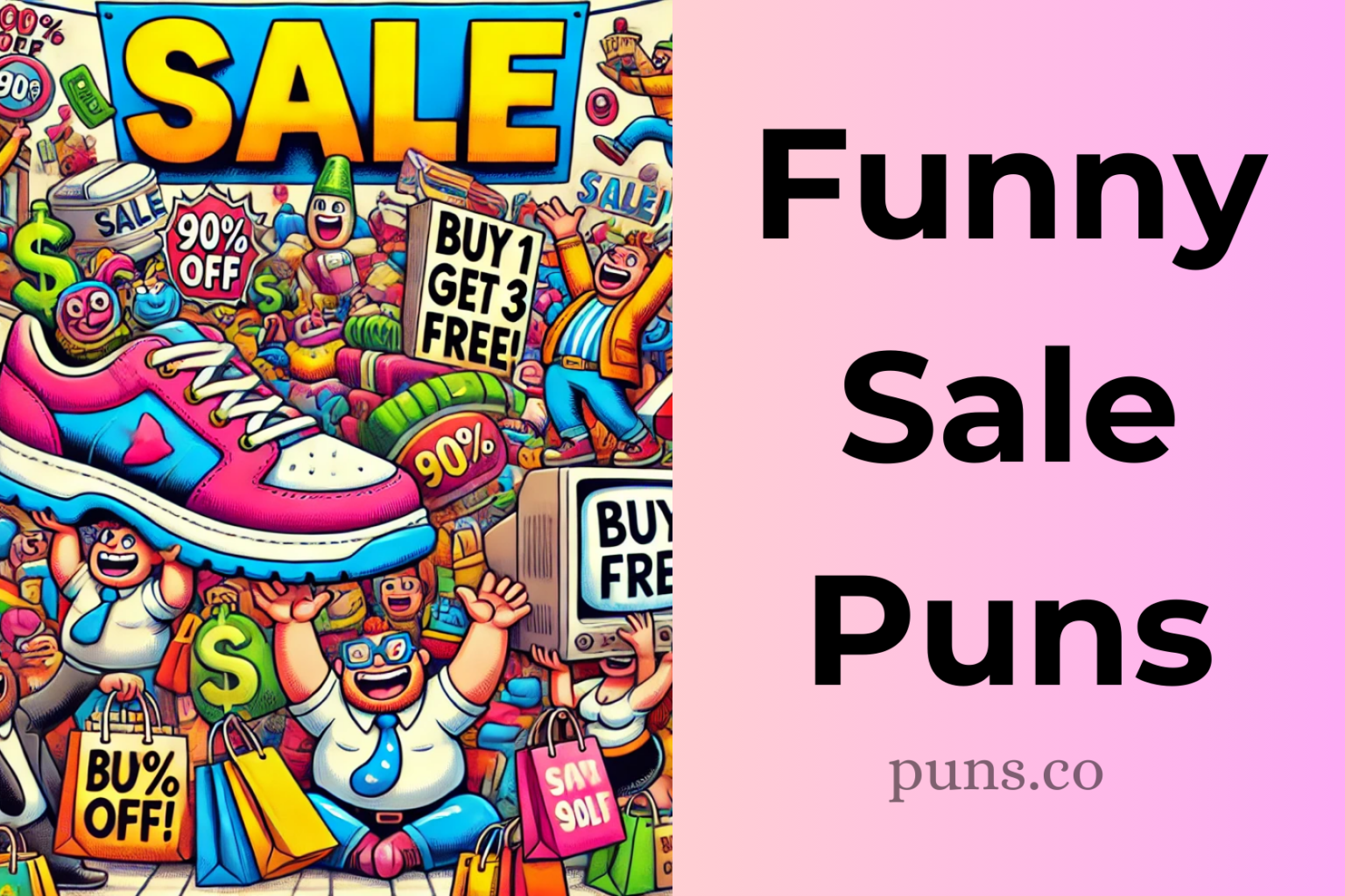 100 Sale Puns to Help You Sell With a Smile!