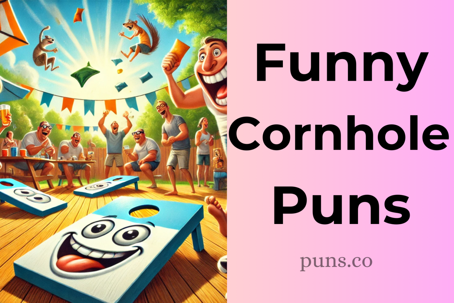 80 Cornhole Puns To Spice Up Your Next Game Day!