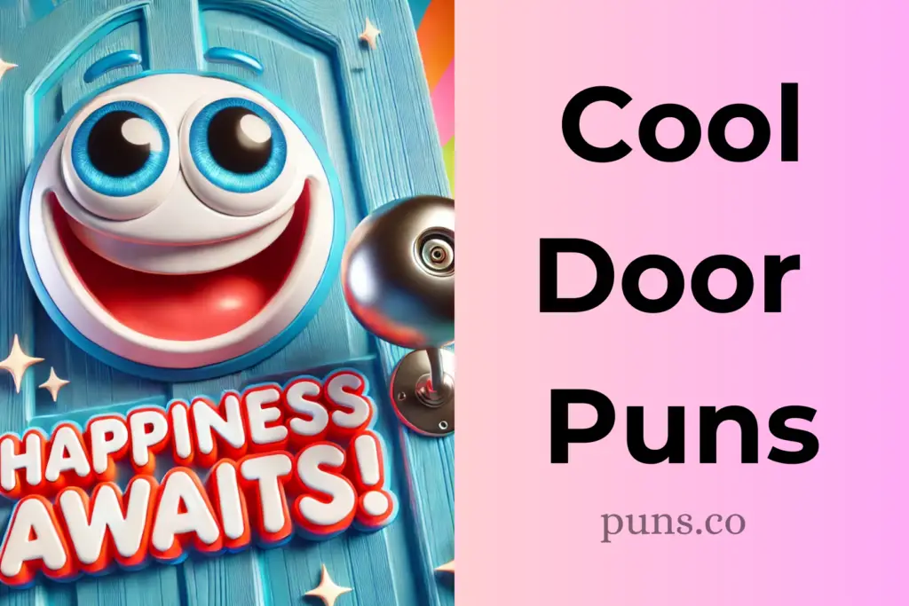 75 Door Puns That Will Open Up Unlimited Laughter!
