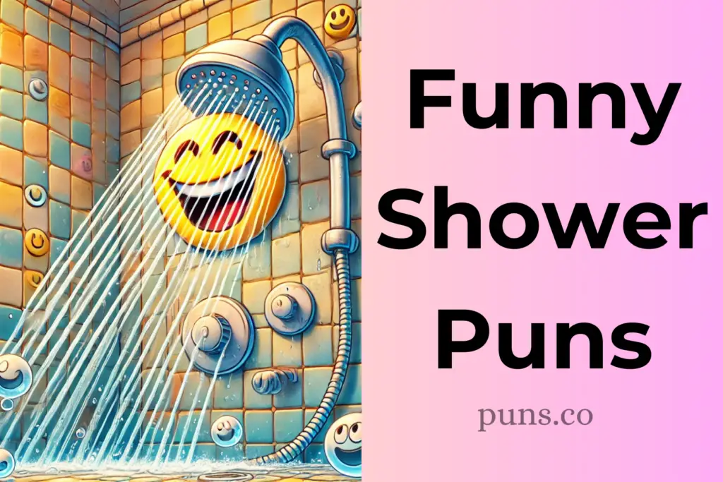 75 Shower Puns That Drip with Humor!