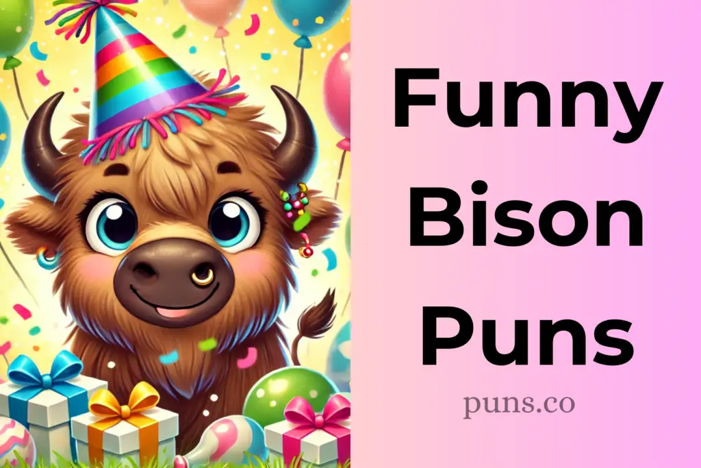 82 Bison Puns That Are Un-bull-ievable!