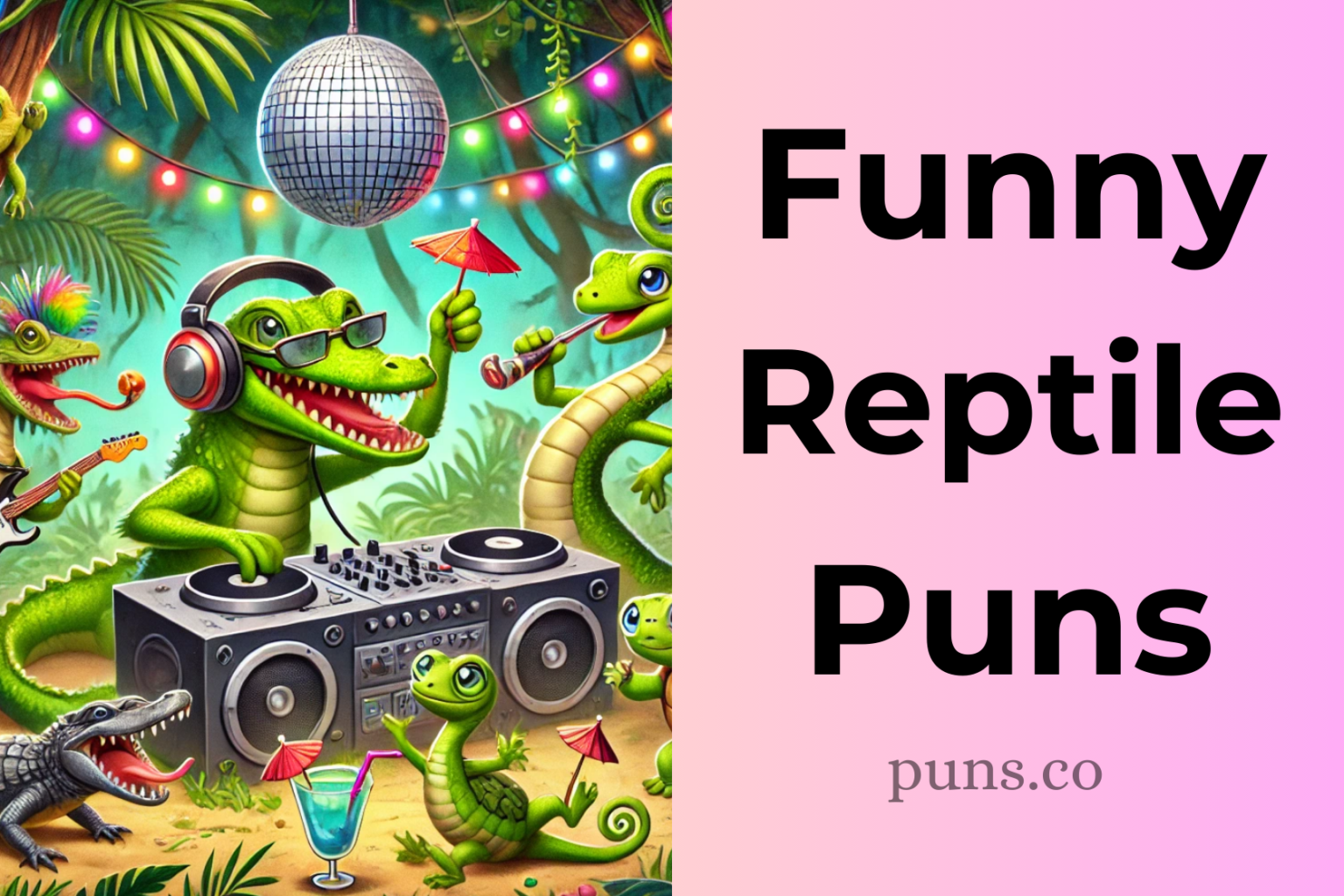 91 Reptile Puns to Charm Even the Snakes!