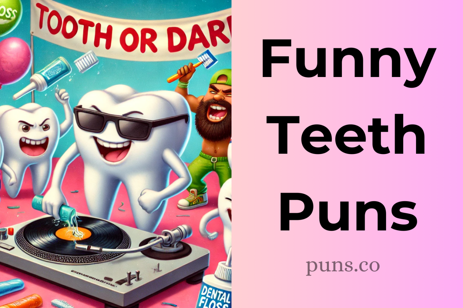 77 Teeth Puns That Are Tooth-ally Hilarious!